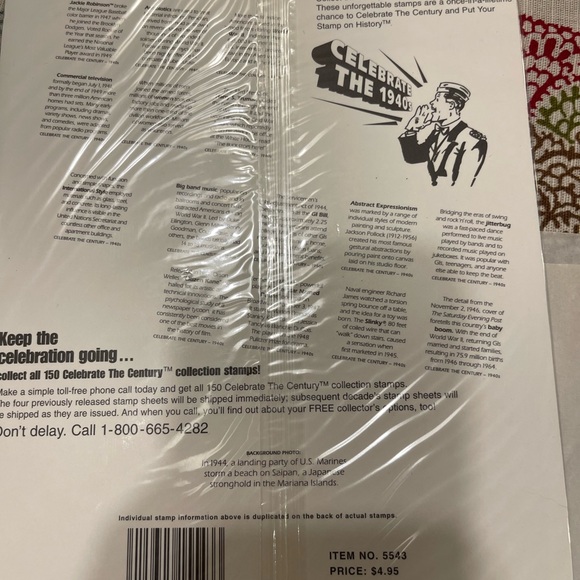 USPS | Other | 94s Usps Collectors Stamp Set 5 Of 10 Sealed Mint Never ...